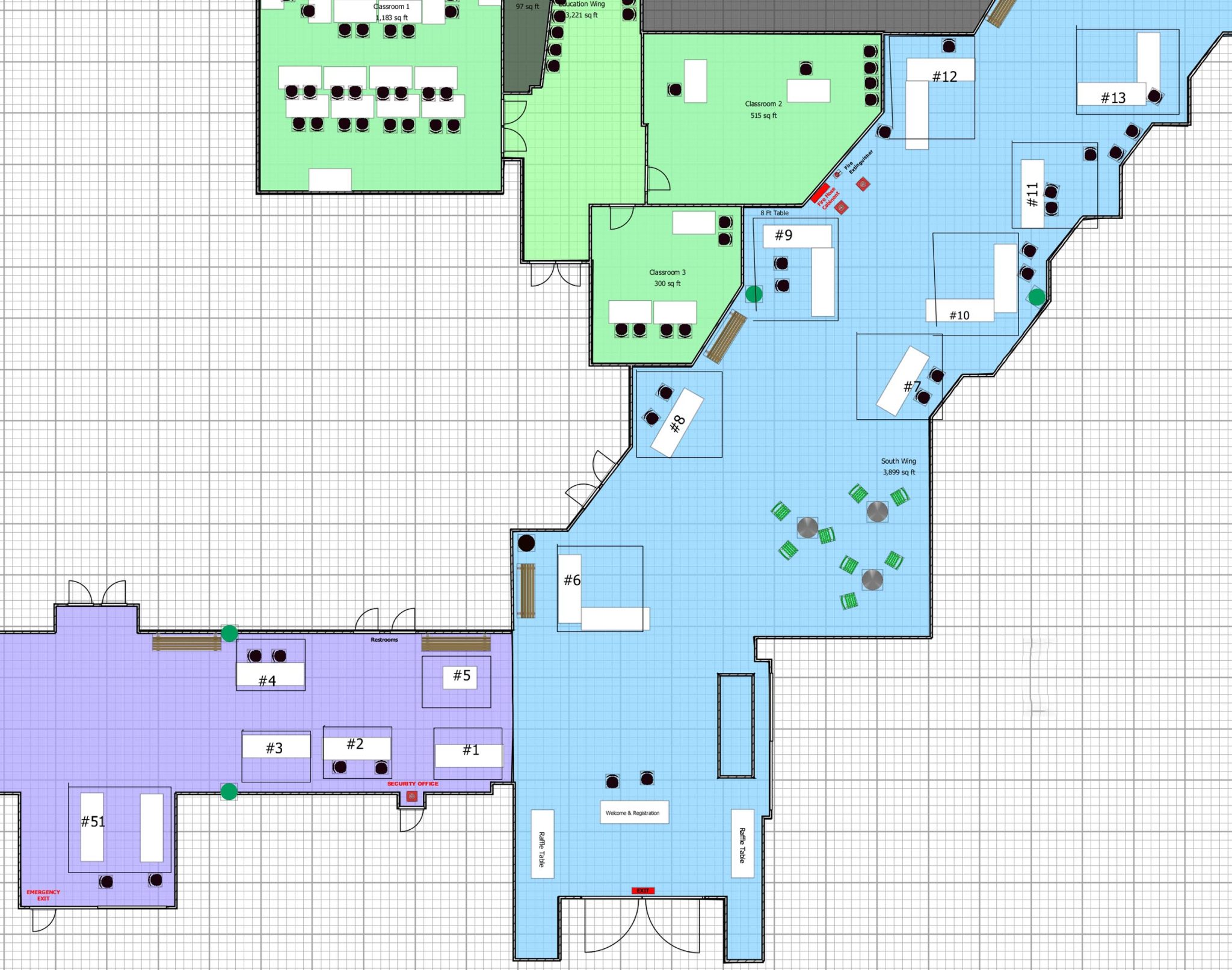 Vendor Booth Map - Shift New York